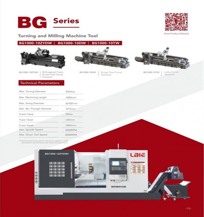 Versatility Horizontal Cnc Turn Mill Center Machine Compact Cnc Lathe