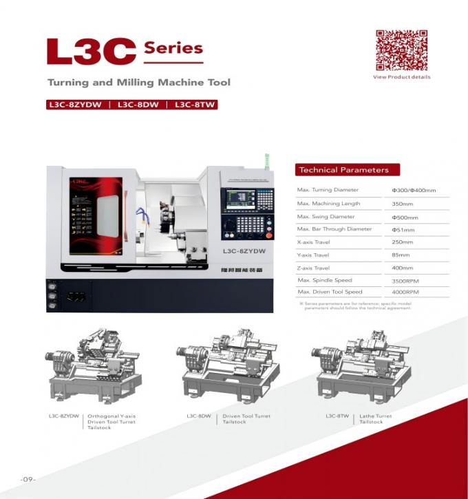 Dual Terret Vertical Mill Turn Cnc Machine 4 Channels Hydraulic System