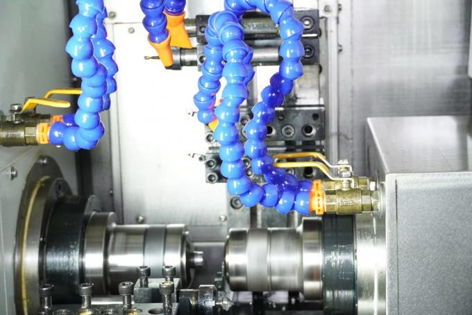 Versatility Precision Twin Spindle Twin Turret Lathe Multi Spindle Cnc Milling Machine