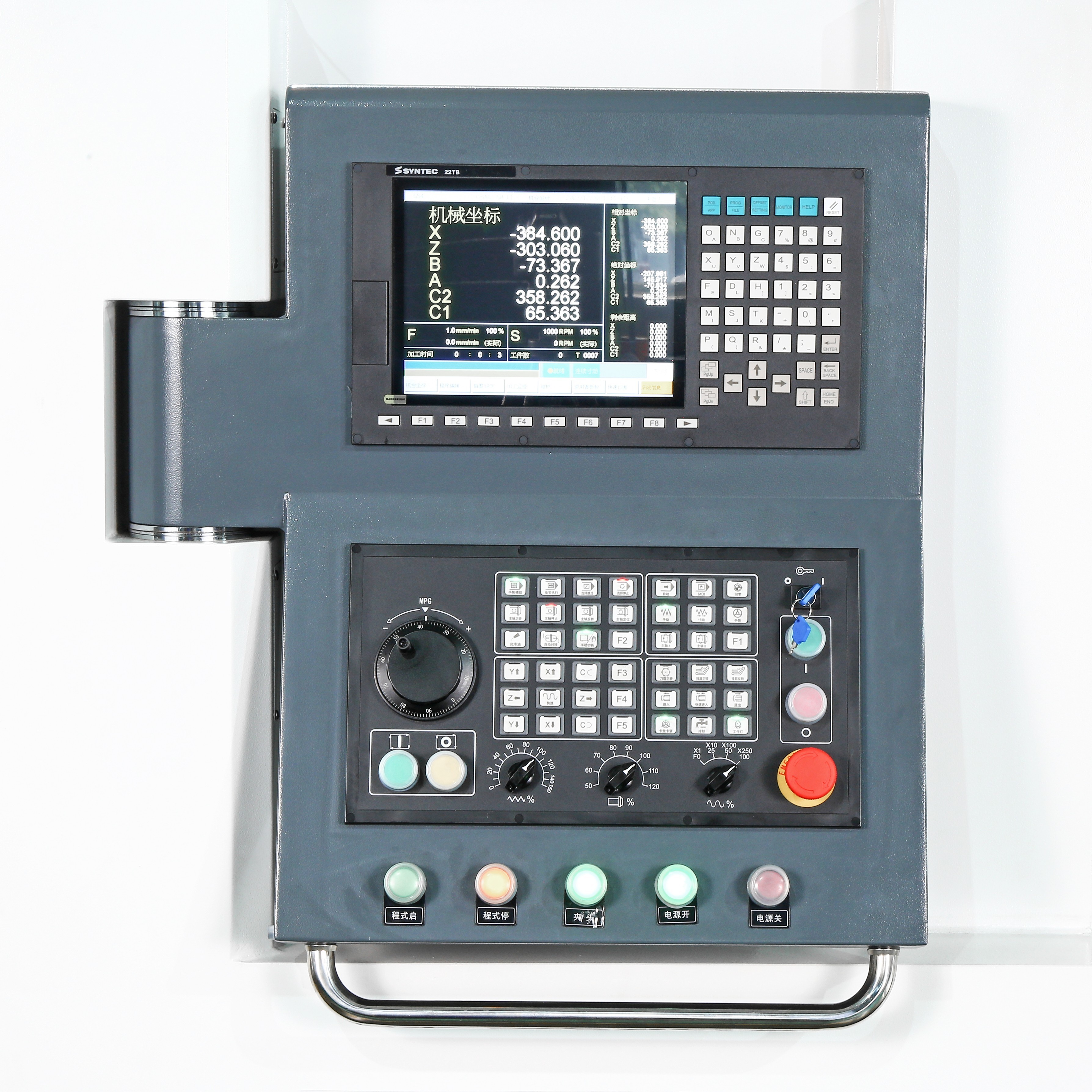 High Performance 3 Axis CNC Turret Lathe Automatic CNC Turning Lathe ...