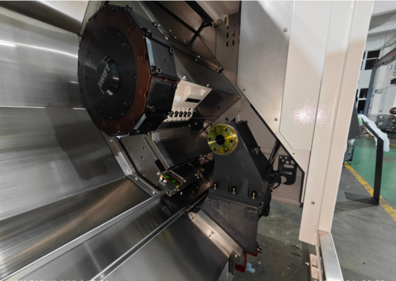 Fanuc Control High Speed Cnc Turning Lathe Reasonable Y-Axis Structure