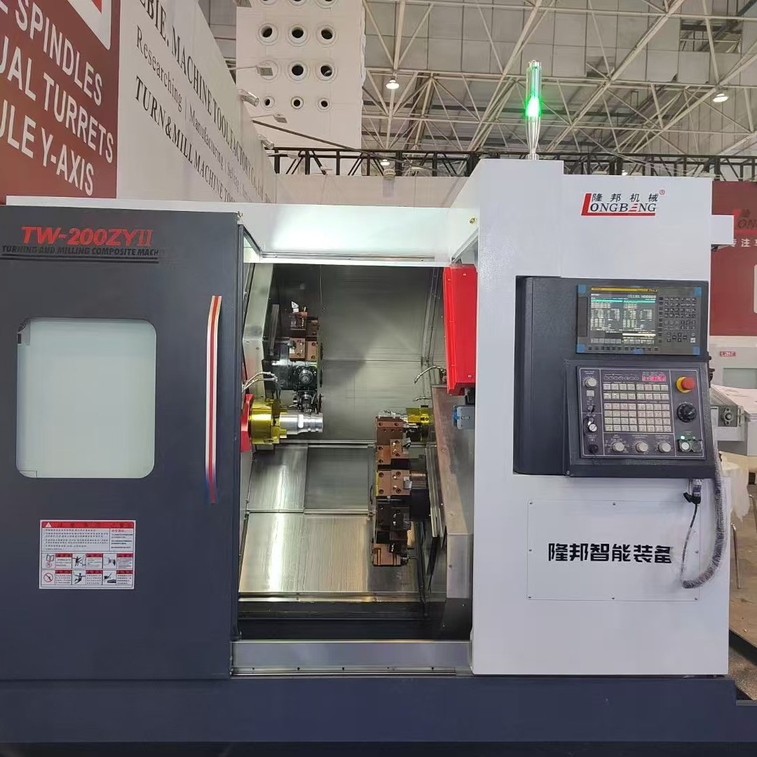 Fanuc Control High Speed Cnc Metal Lathe Heavy Duty Lathe Machine